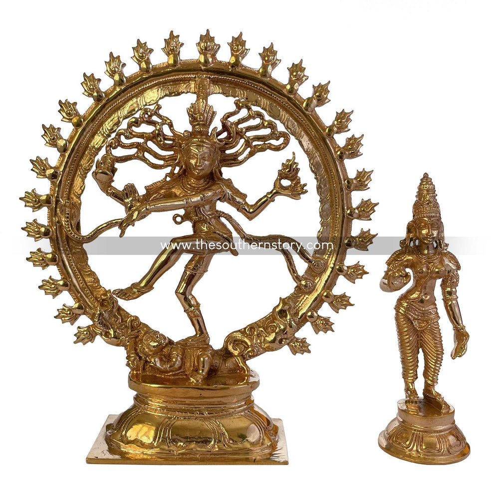 Natraj with Sivagami Bronze Idol – The Southern Story